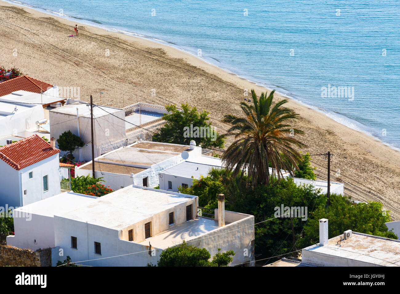 Beach in Molos village on Skyros island in Greece Stock Photo - Alamy