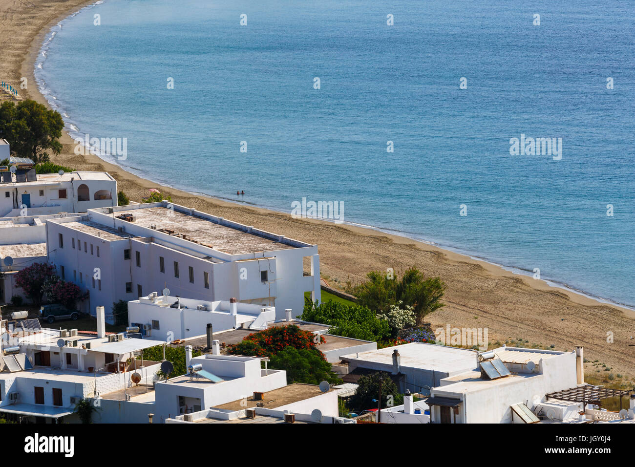 Beach in Molos village on Skyros island in Greece Stock Photo - Alamy