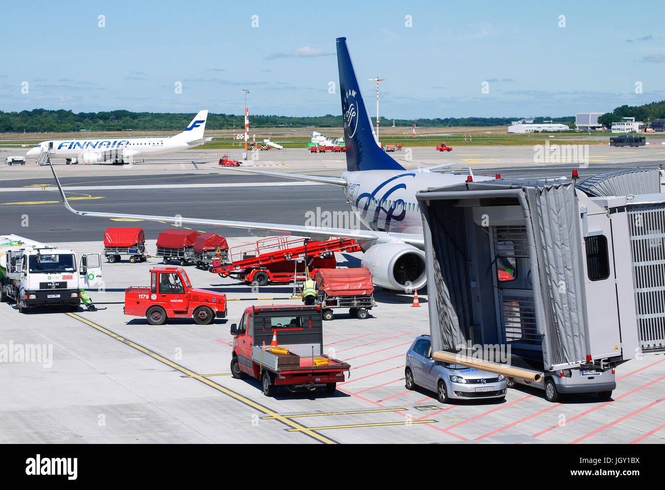 Hamburg airport general view hi-res stock photography and images - Alamy