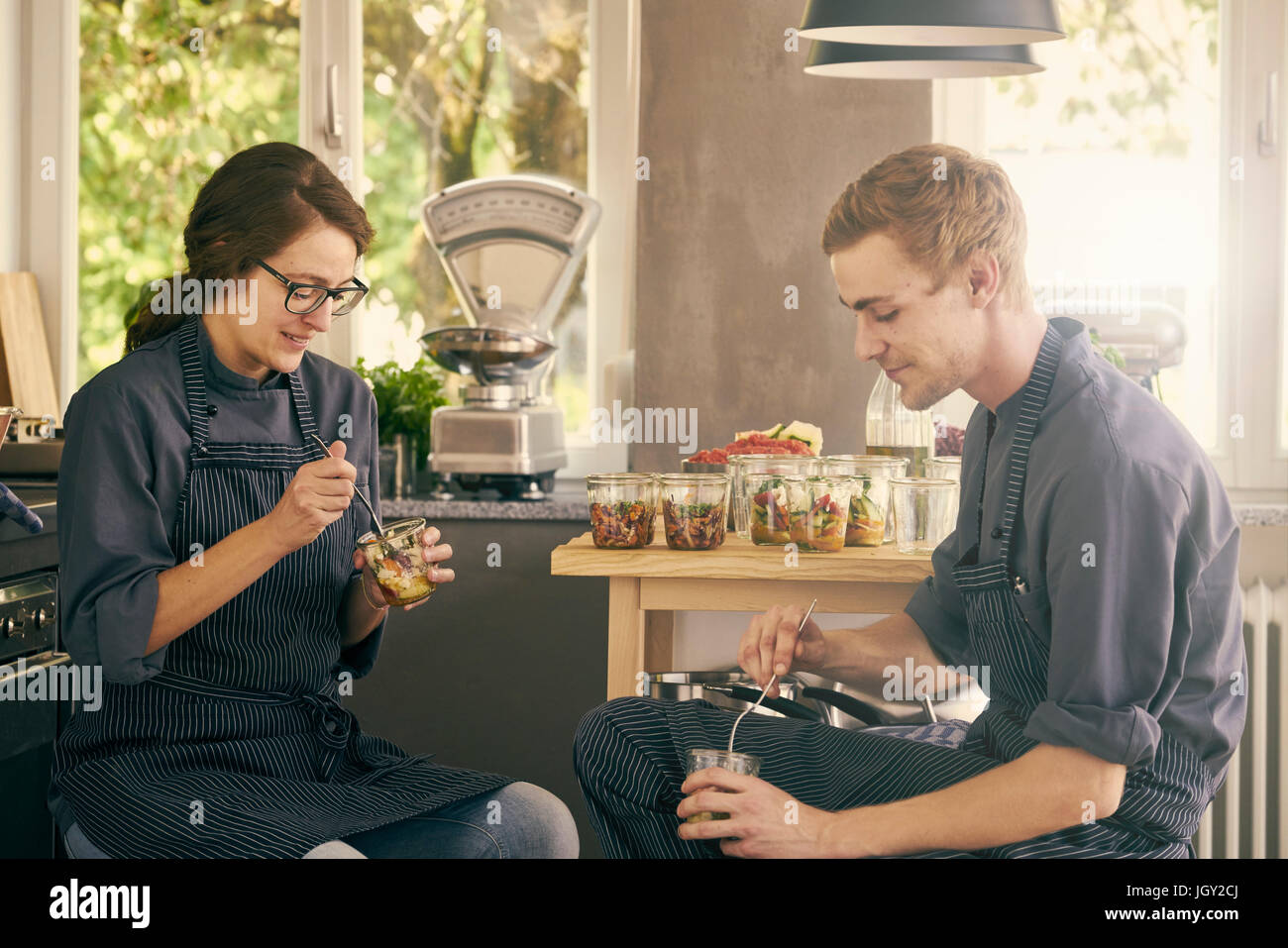 Food testing hi-res stock photography and images - Alamy