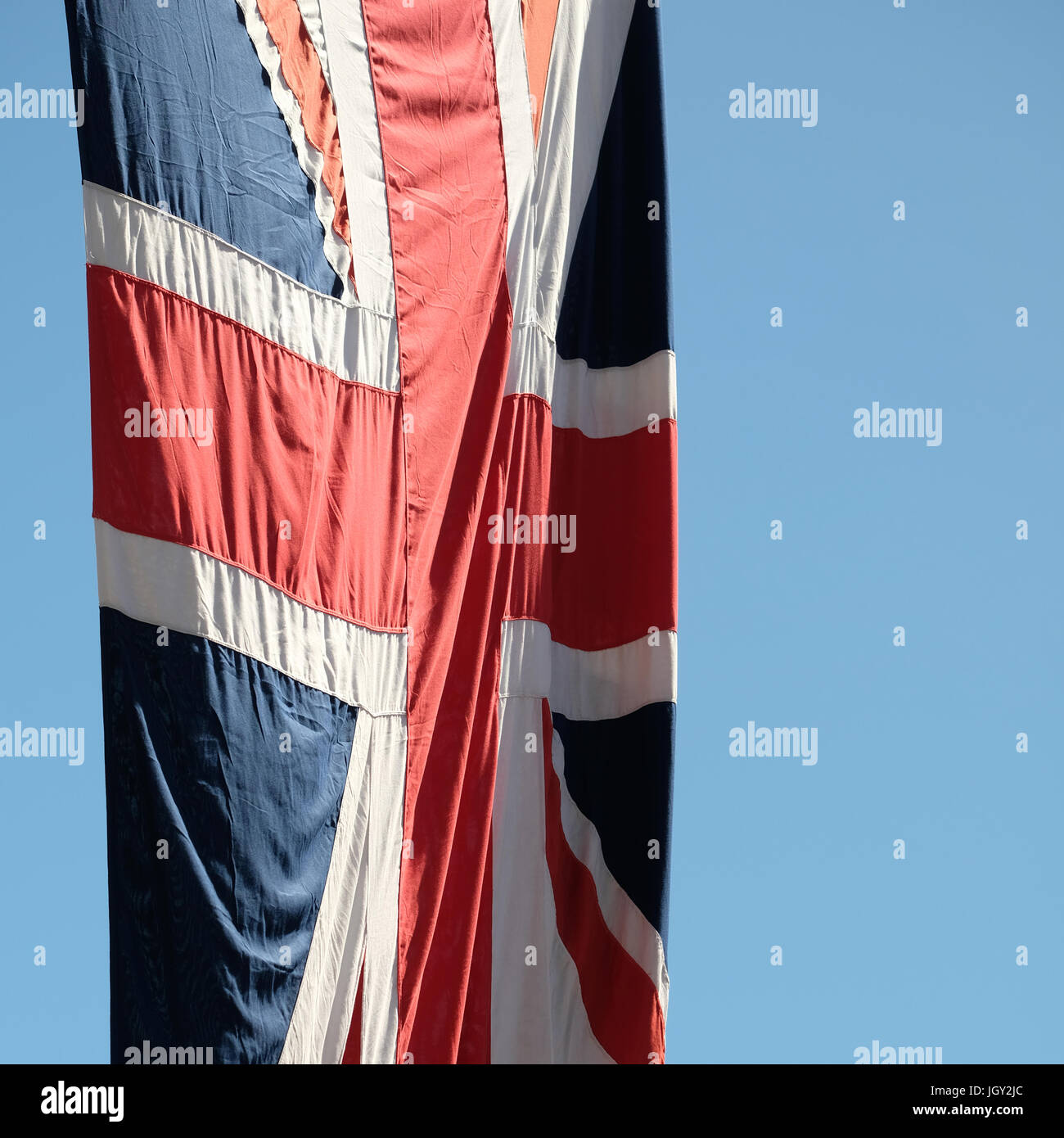 Full mast union jack hi-res stock photography and images - Alamy