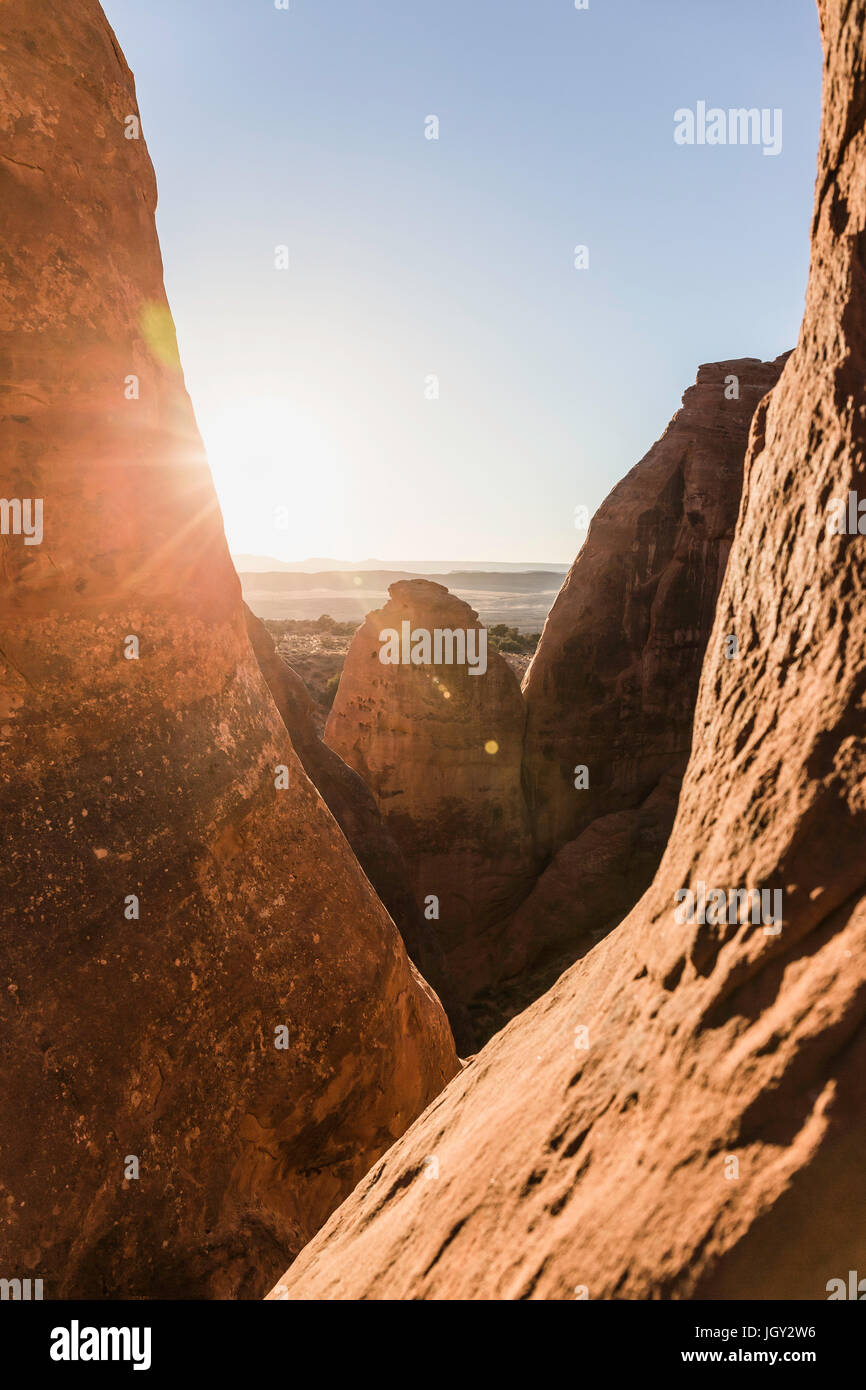 Rock formation, Arches National Park, Moab, Utah, USA Stock Photo - Alamy