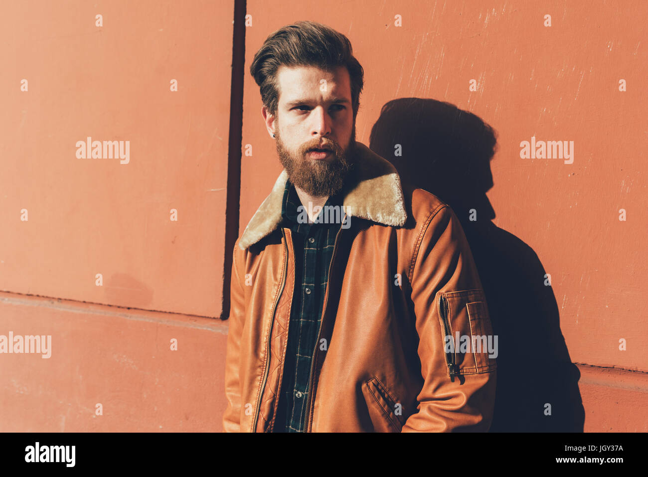 Bearded cool hi-res stock photography and images - Alamy
