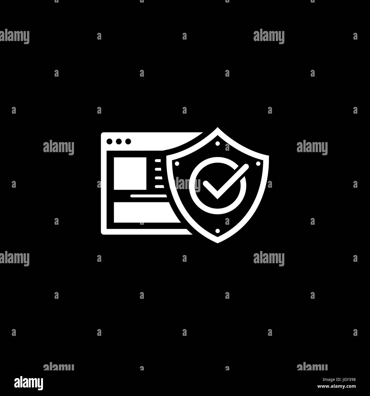 Data protection logo hi-res stock photography and images - Alamy