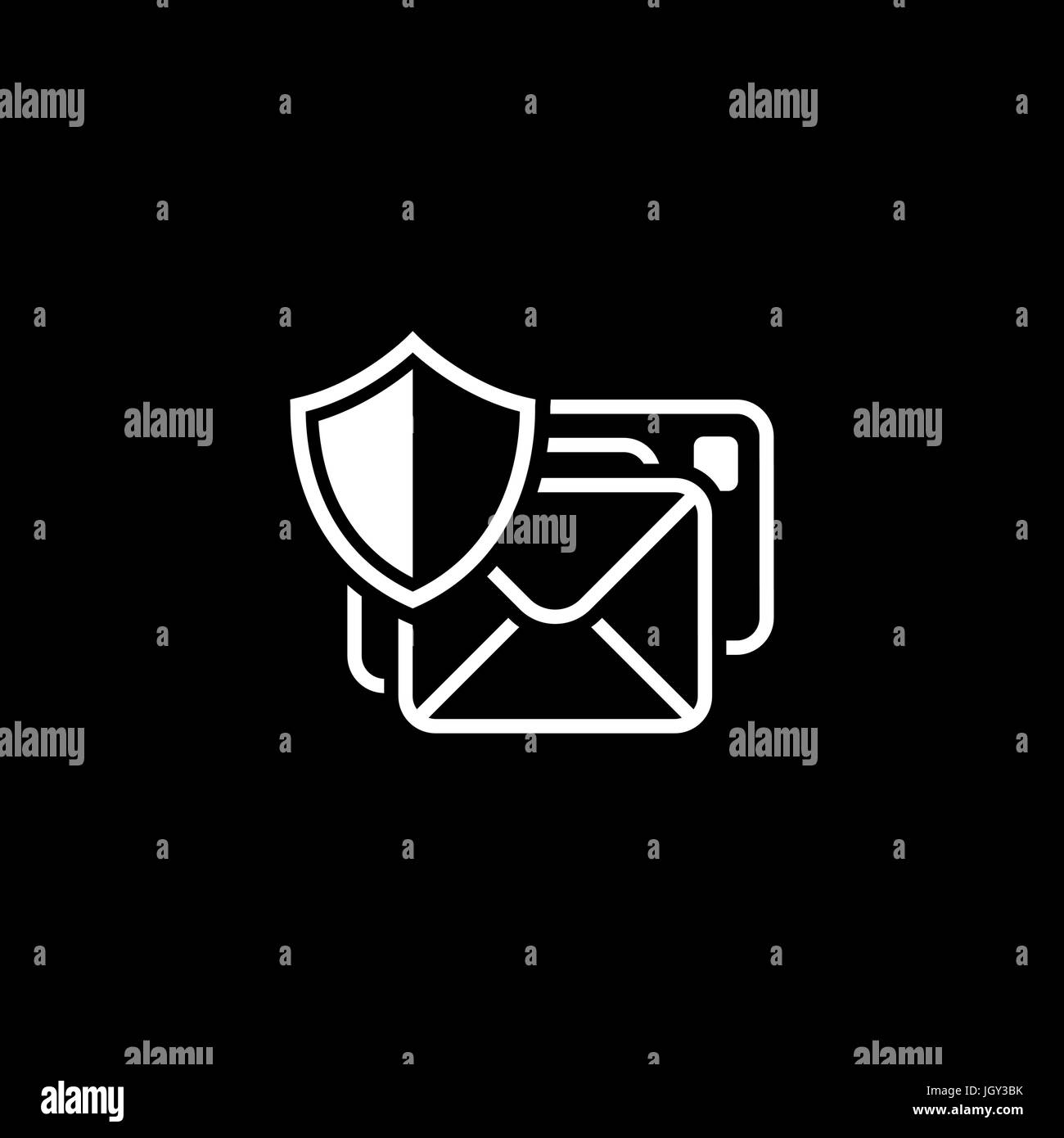 Internet security personal data Stock Vector Images - Alamy