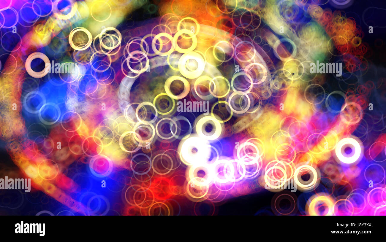 abstract fresh design background with light circle pattern and shiny ...