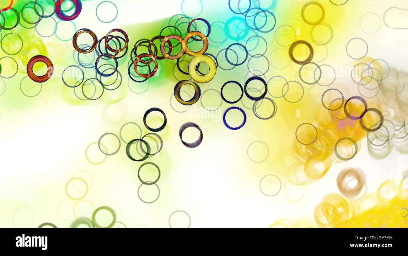 abstract fresh design background with light circle pattern and shiny ...