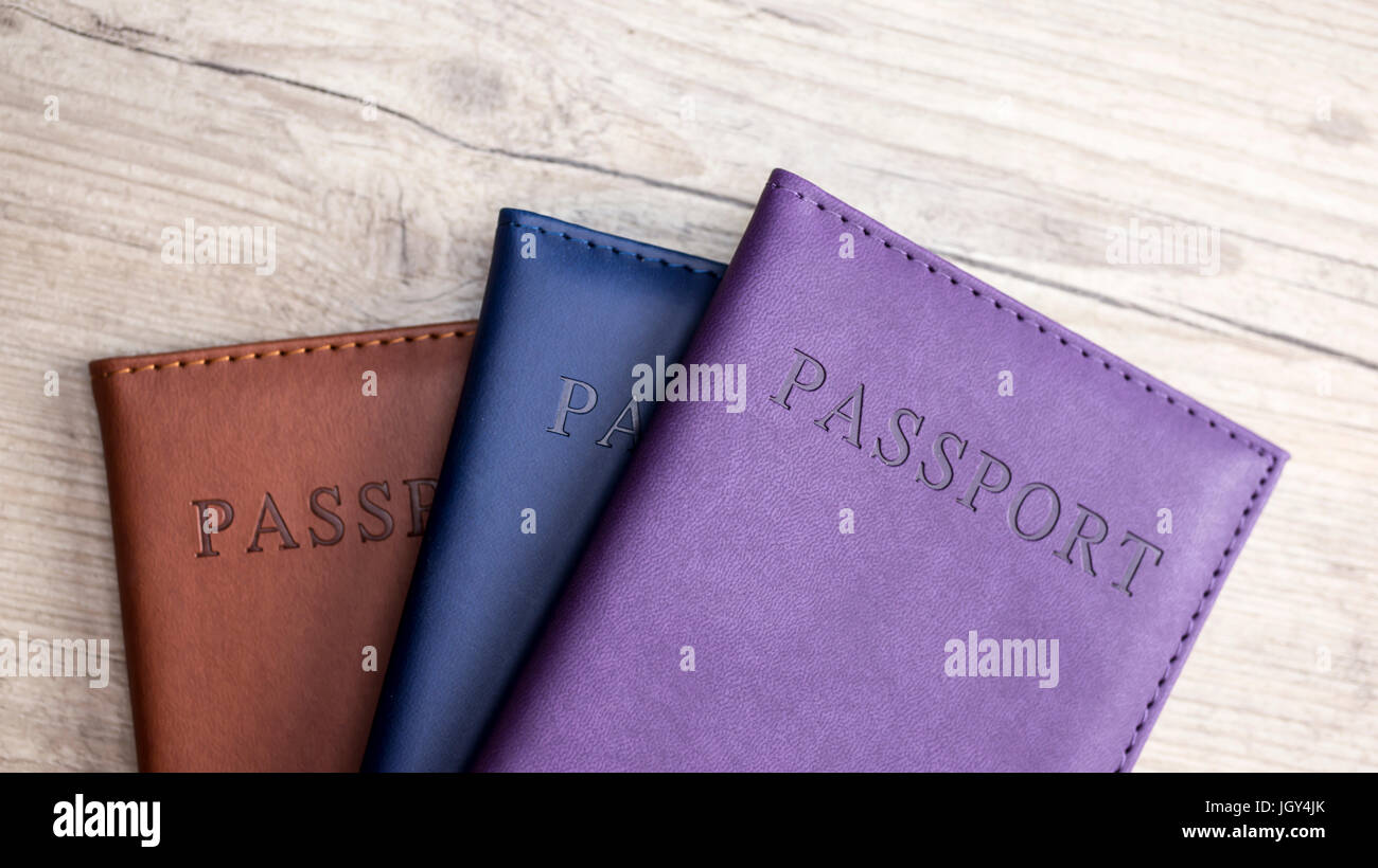 Close up passports boarding hi-res stock photography and images - Alamy
