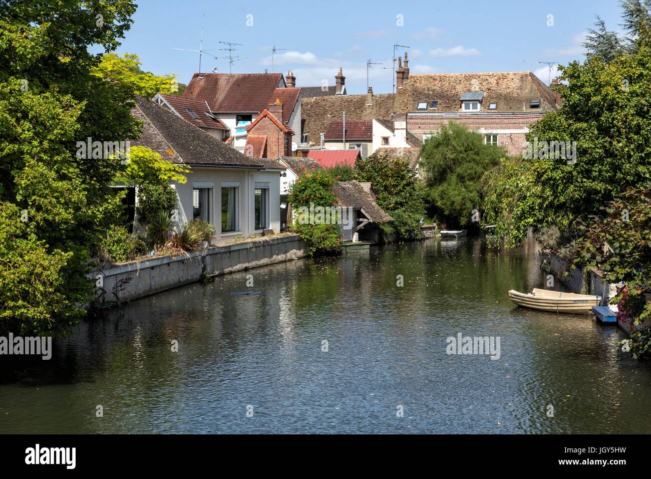 THE ROYAL VALLEY OF THE EURE,FRANCE Stock Photo - Alamy
