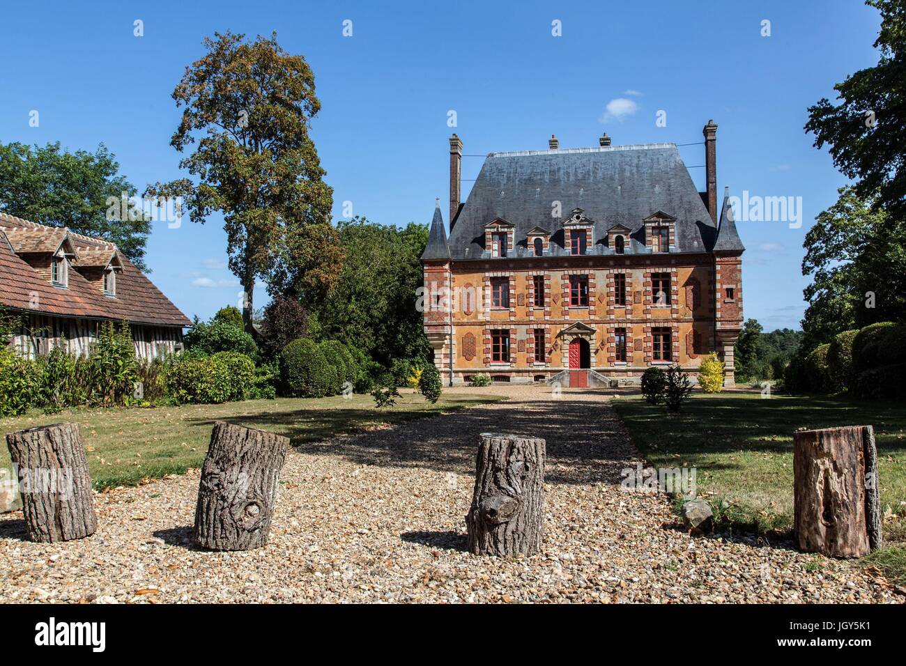 THE ROYAL VALLEY OF THE EURE,FRANCE Stock Photo - Alamy
