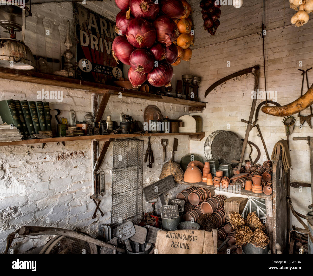 Still Life Garden Tools High Resolution Stock Photography and Images ...