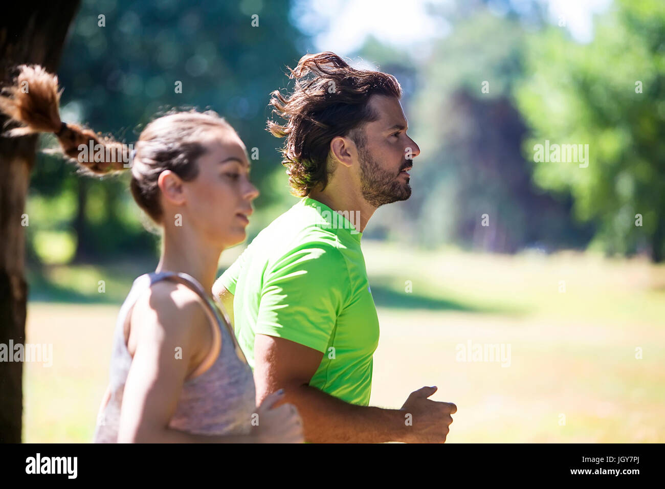 Summer running hi-res stock photography and images - Alamy