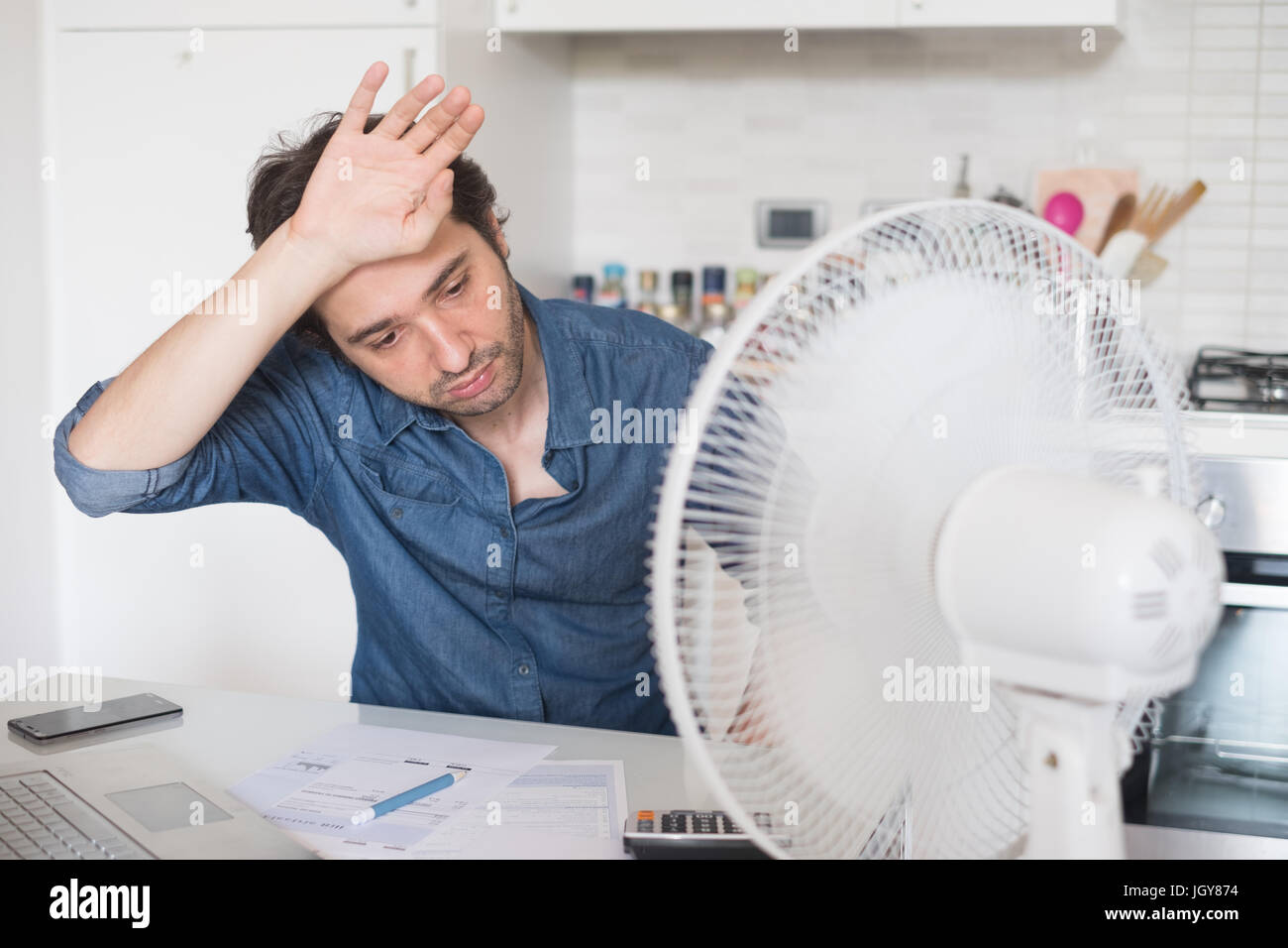 A sweaty man hi-res stock photography and images - Alamy