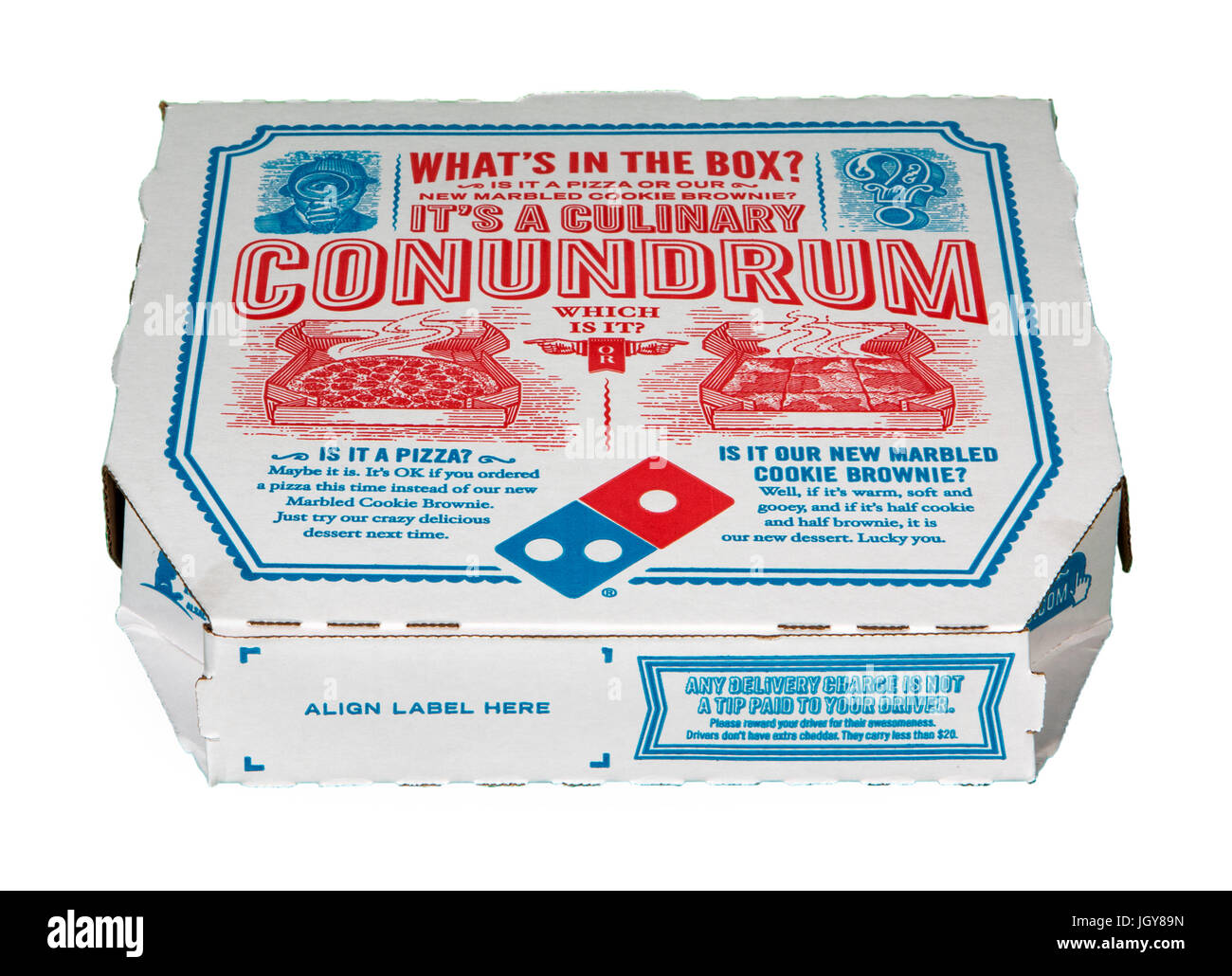 Domino Pizza Box