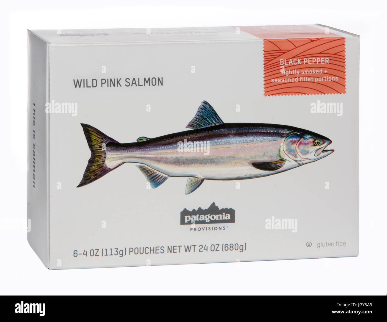 Patagonia Wild Pink Salmon Stock Photo - Alamy