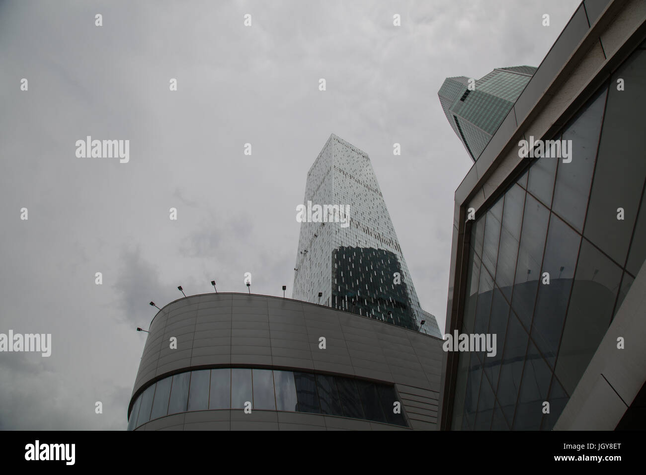 Modern architecture Moskva city Moscow Russia June 2017 Stock Photo - Alamy