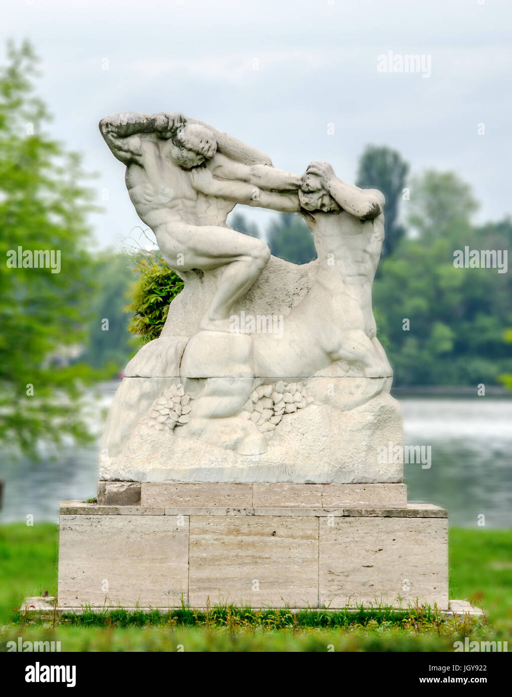 Hercules fighting the centaur hi-res stock photography and images - Alamy