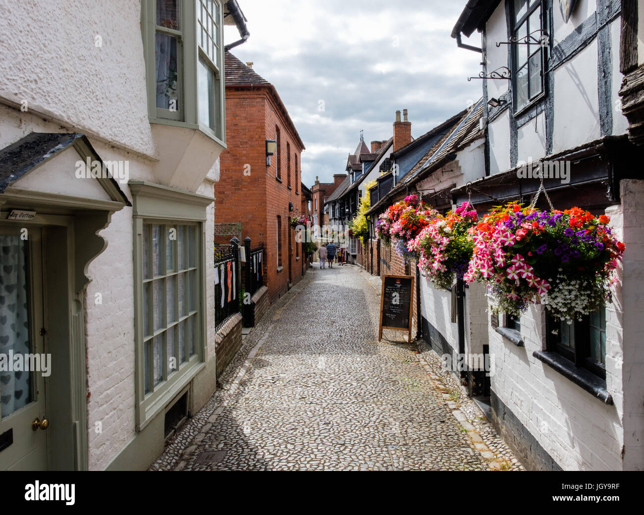 Church Lane, Ledbury, Herefordshire, England, UK Stock Photo - Alamy