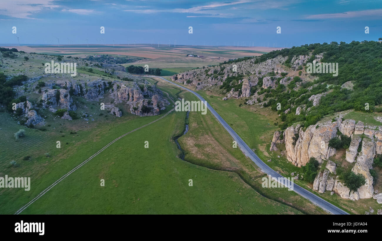 Gorges in limestone terrain hi-res stock photography and images - Alamy