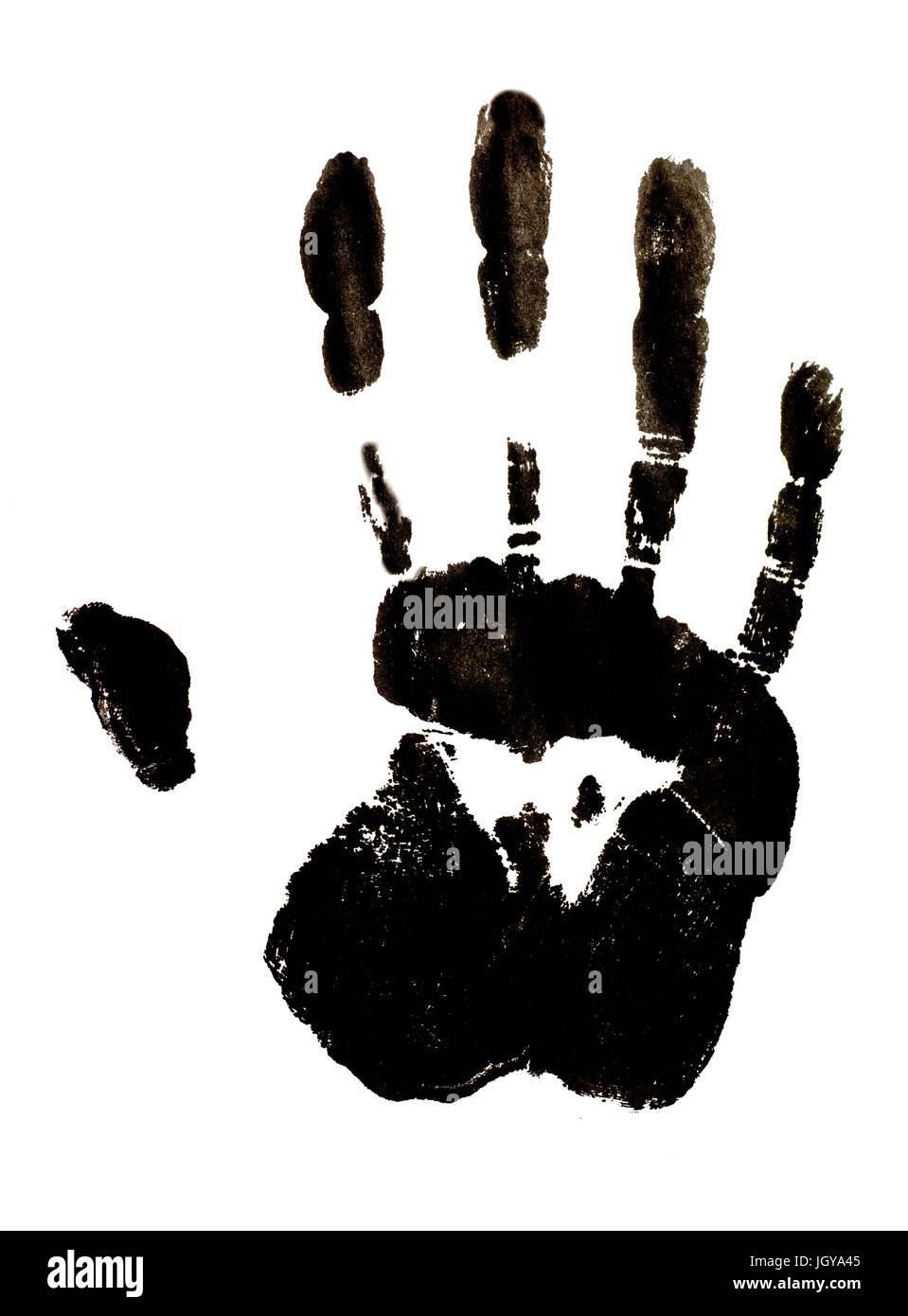 Handprint handprints Cut Out Stock Images & Pictures - Alamy