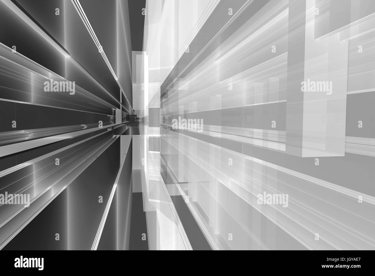 Abstract Modern Architecture Background 3d Rendering 3d Illustration