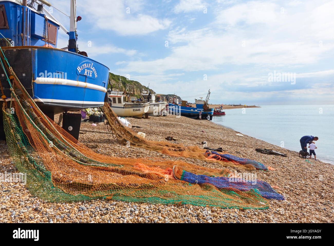 Boy Fishing Dog Boat High Resolution Stock Photography and Images - Alamy