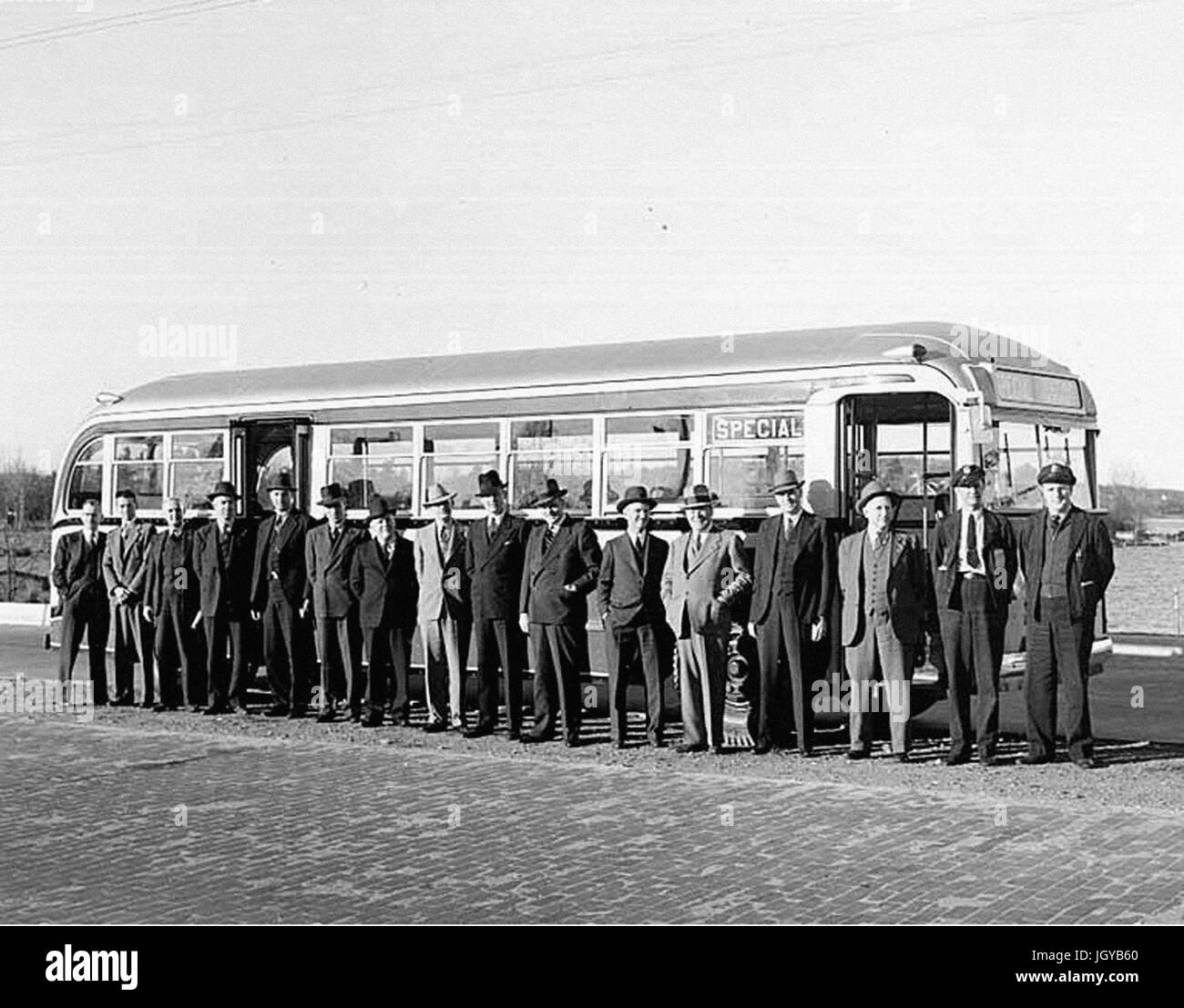 Early business executives Black and White Stock Photos & Images - Alamy