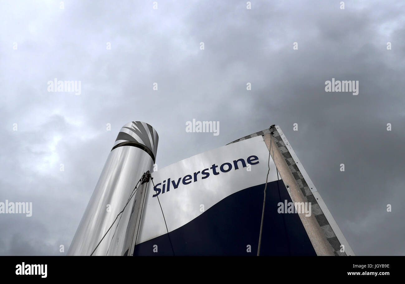 The entrance sign silverstone circuit hi-res stock photography and ...