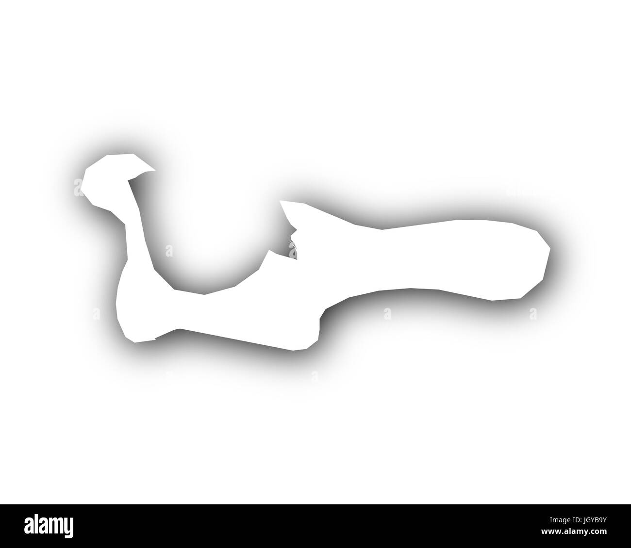 Grand cayman map Cut Out Stock Images & Pictures - Alamy