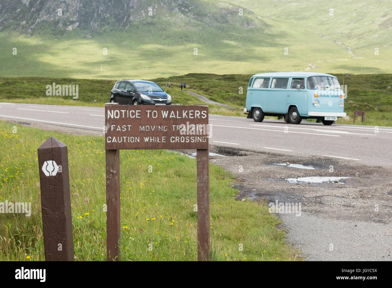West highland way walker hi-res stock photography and images - Alamy