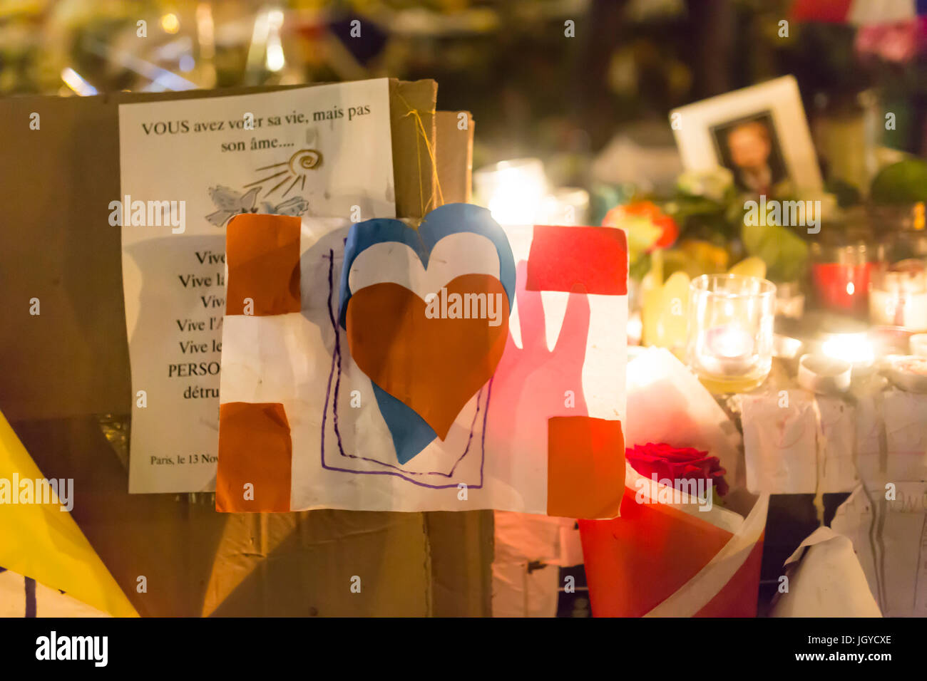 13th november paris attack hi-res stock photography and images - Alamy