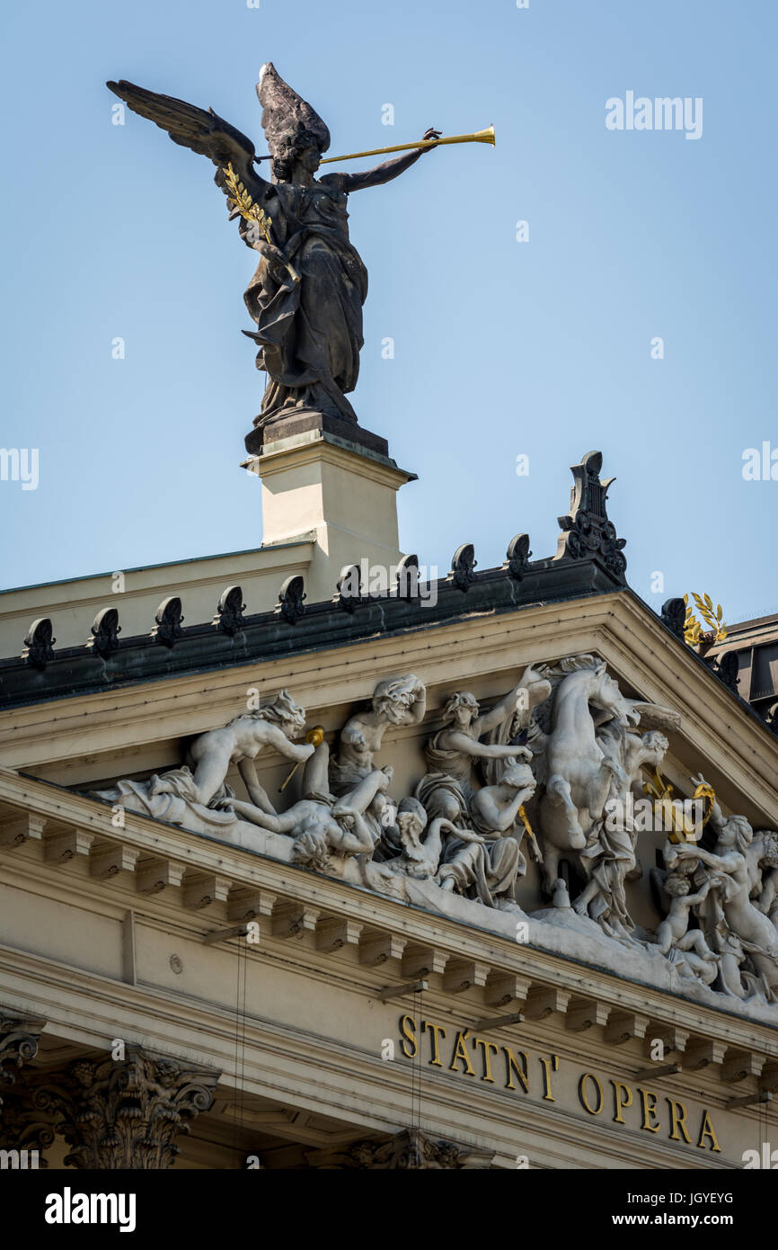 Prague state opera house hi-res stock photography and images - Alamy