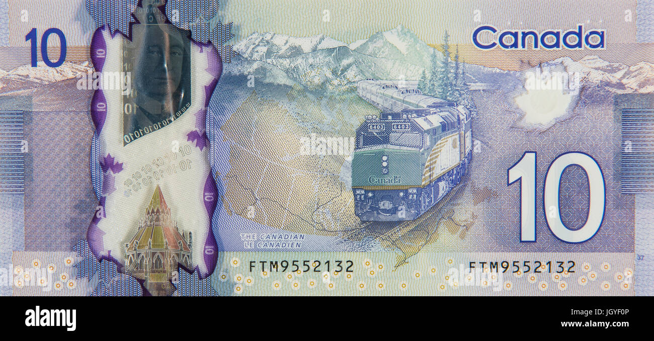 Ten canadian dollars hi-res stock photography and images - Alamy