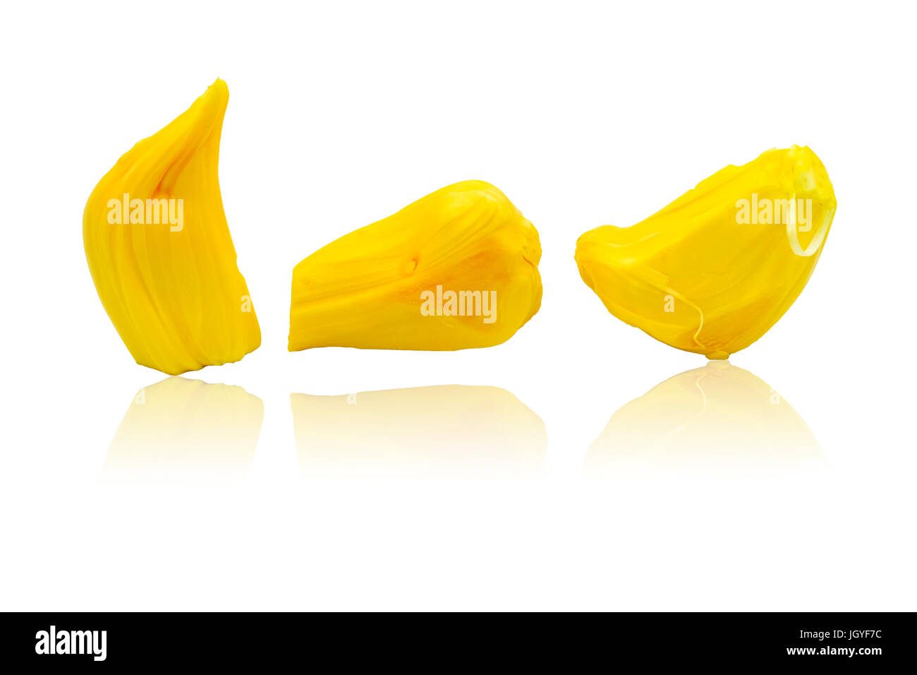 Ripe Jackfruit isolated on white background Stock Photo - Alamy