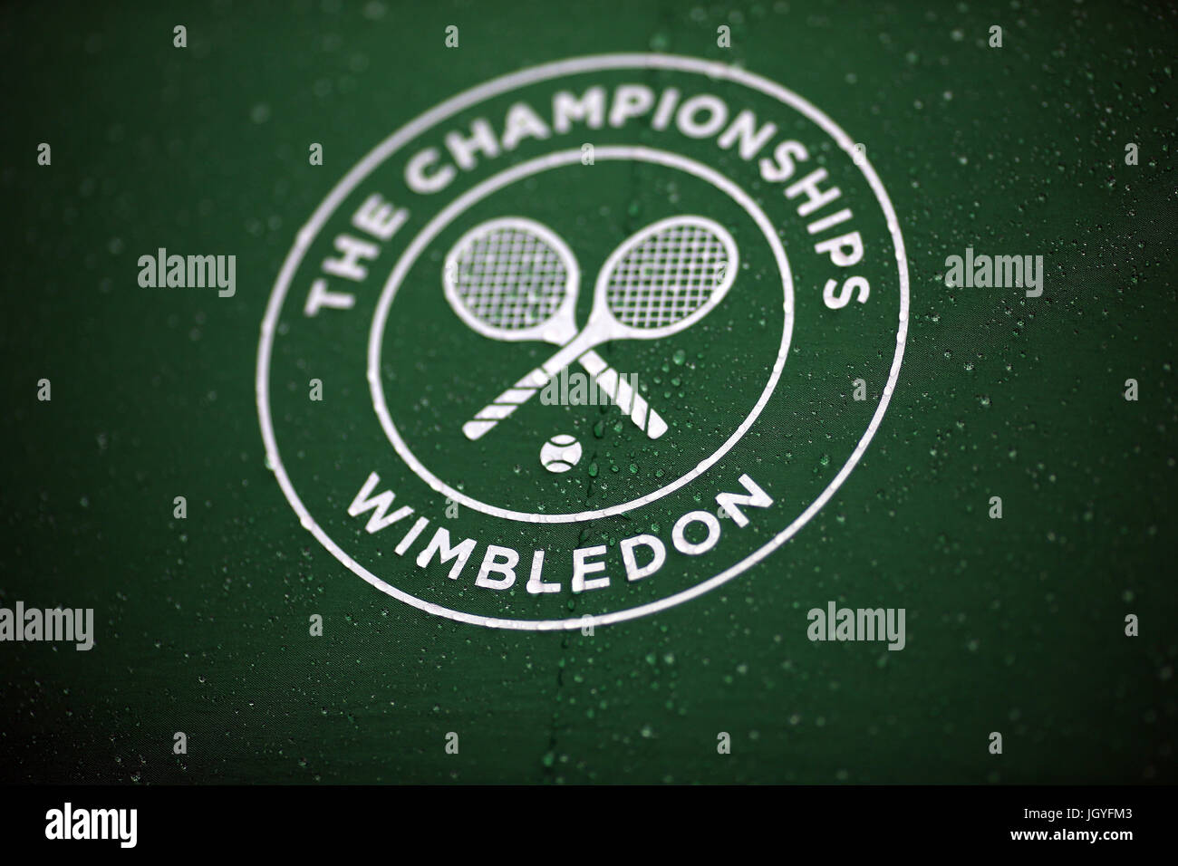 Wimbledon branding hi-res stock photography and images - Alamy