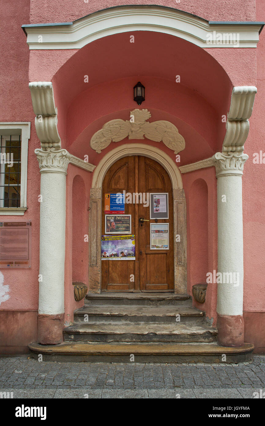 Place of Doctor's Frankenstein house and laboratory Zabkowice Slaskie ...