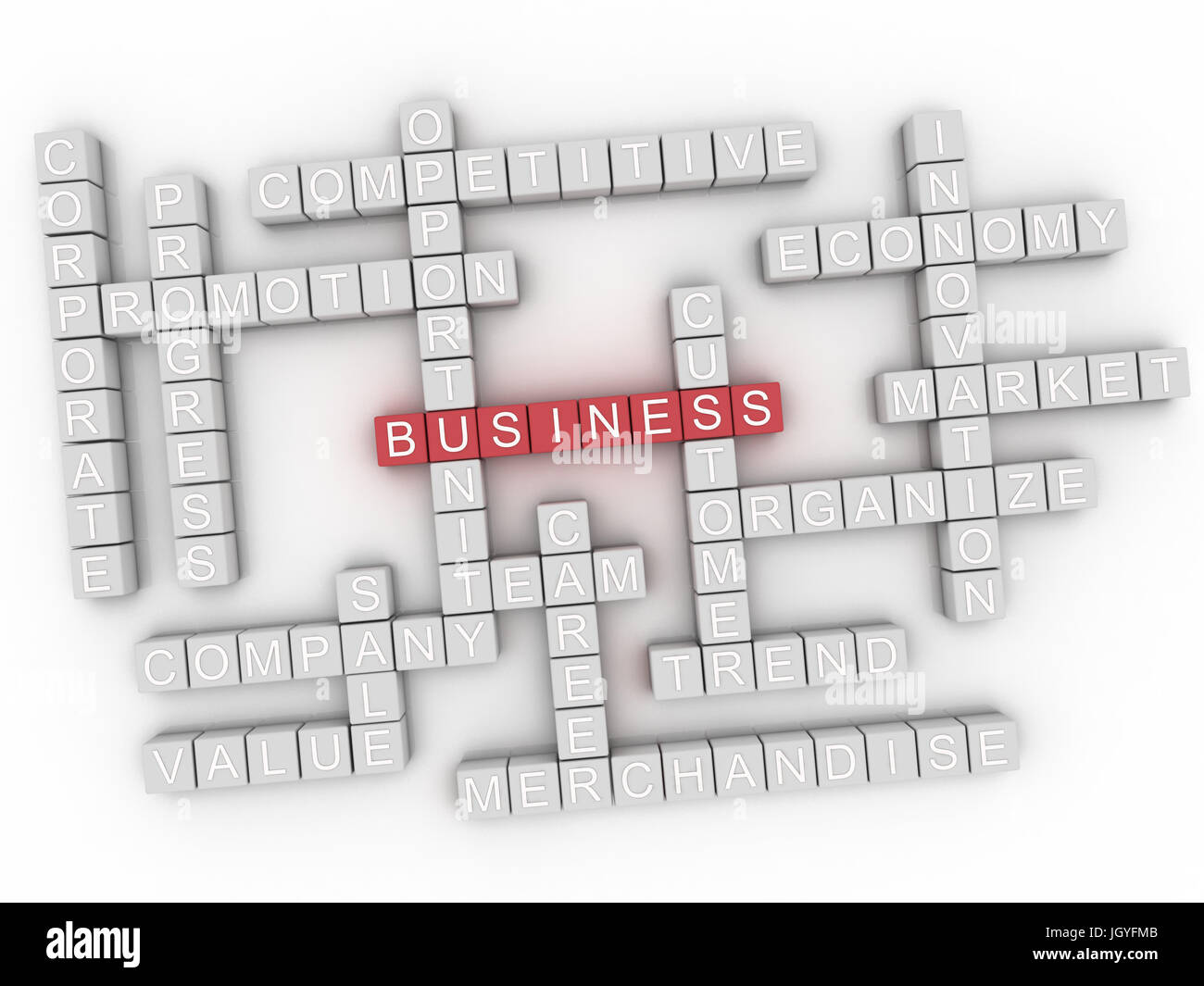 Business success recognition concept Cut Out Stock Images & Pictures ...