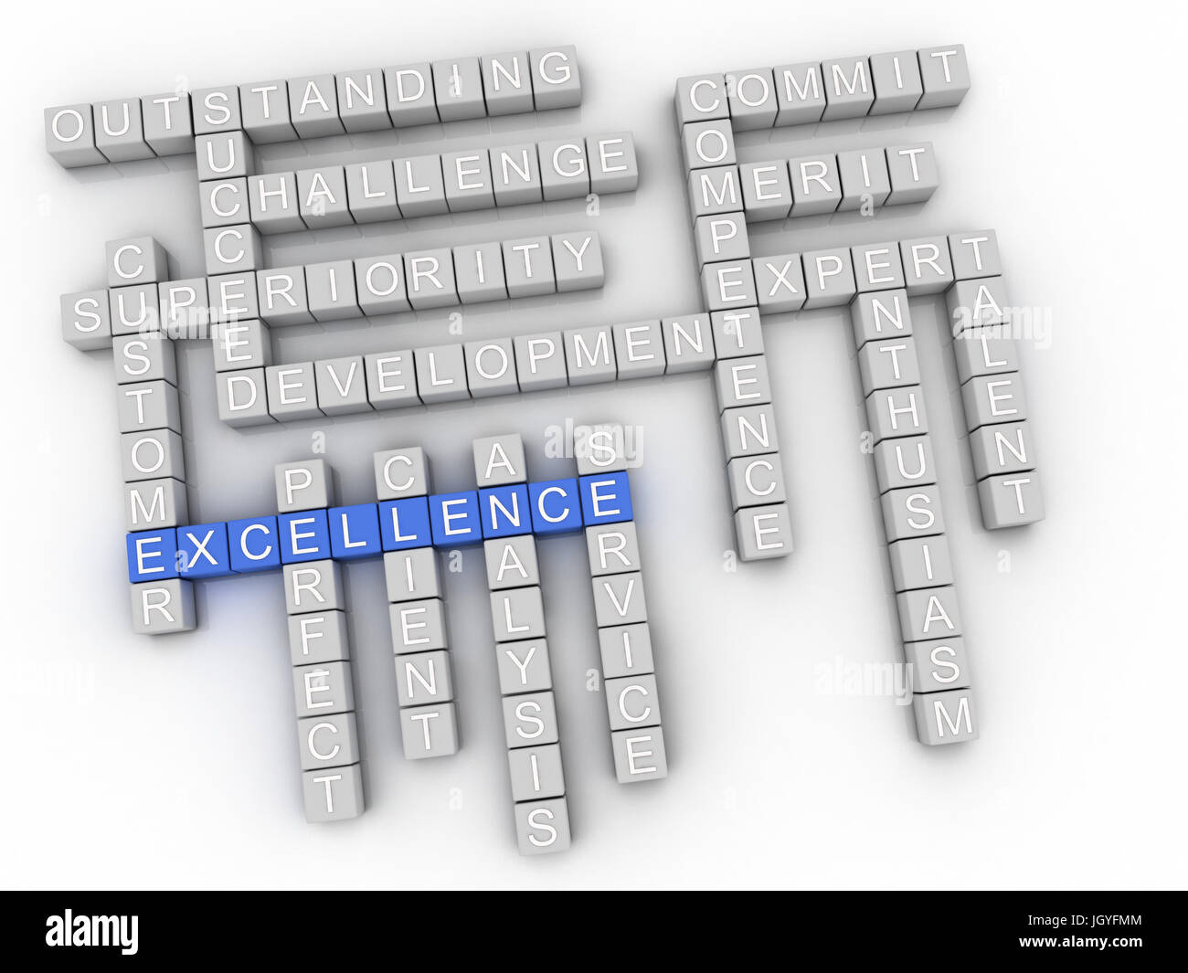 Quality symbol concept word Cut Out Stock Images & Pictures - Alamy