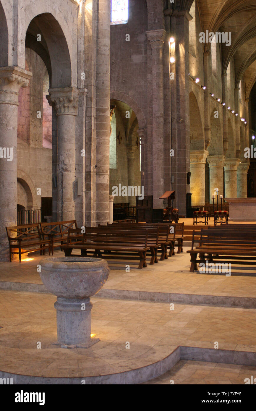 The Notre-Dame church in Beaugency (France Stock Photo - Alamy