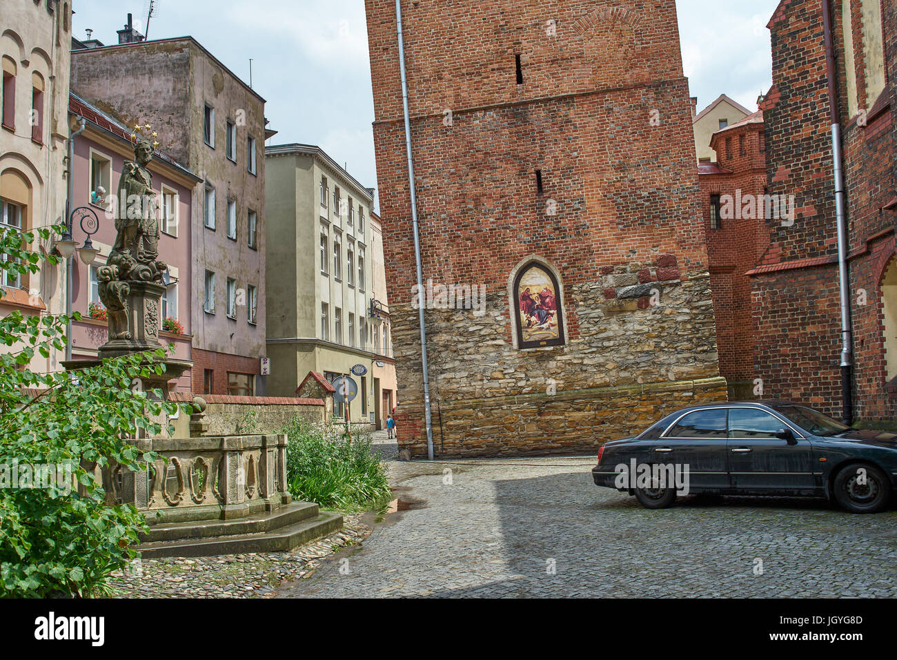 Leaning tower zabkowice slaskie hi-res stock photography and images - Alamy