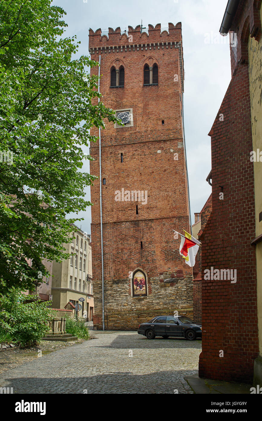 Leaning tower zabkowice slaskie hi-res stock photography and images - Alamy