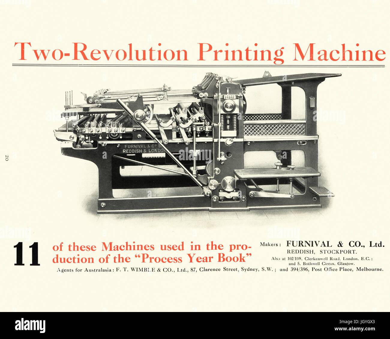 Vintage retro press advertisement hi-res stock photography and images ...