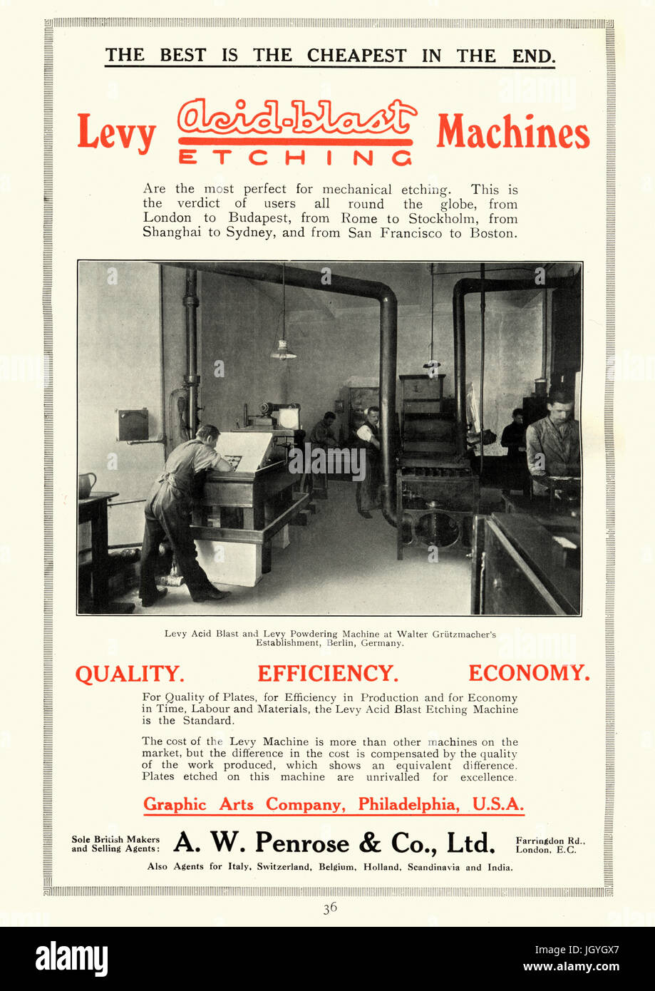 Etching in acid hi-res stock photography and images - Alamy