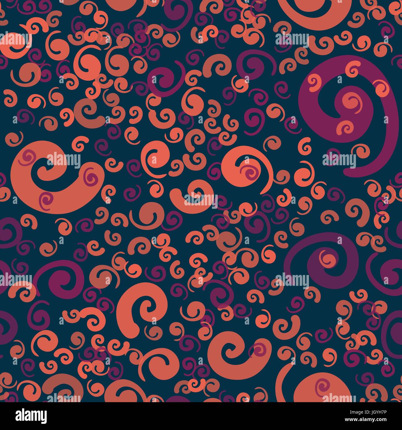 Primitive stylized flowers in floral seamless pattern Stock Vector ...