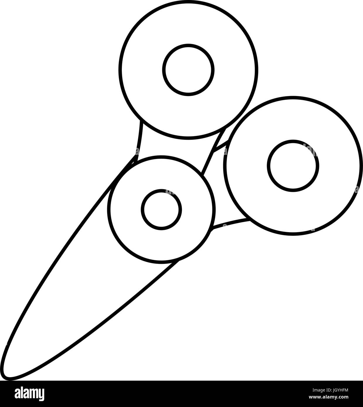 Kids Scissors Clip Art Black And White