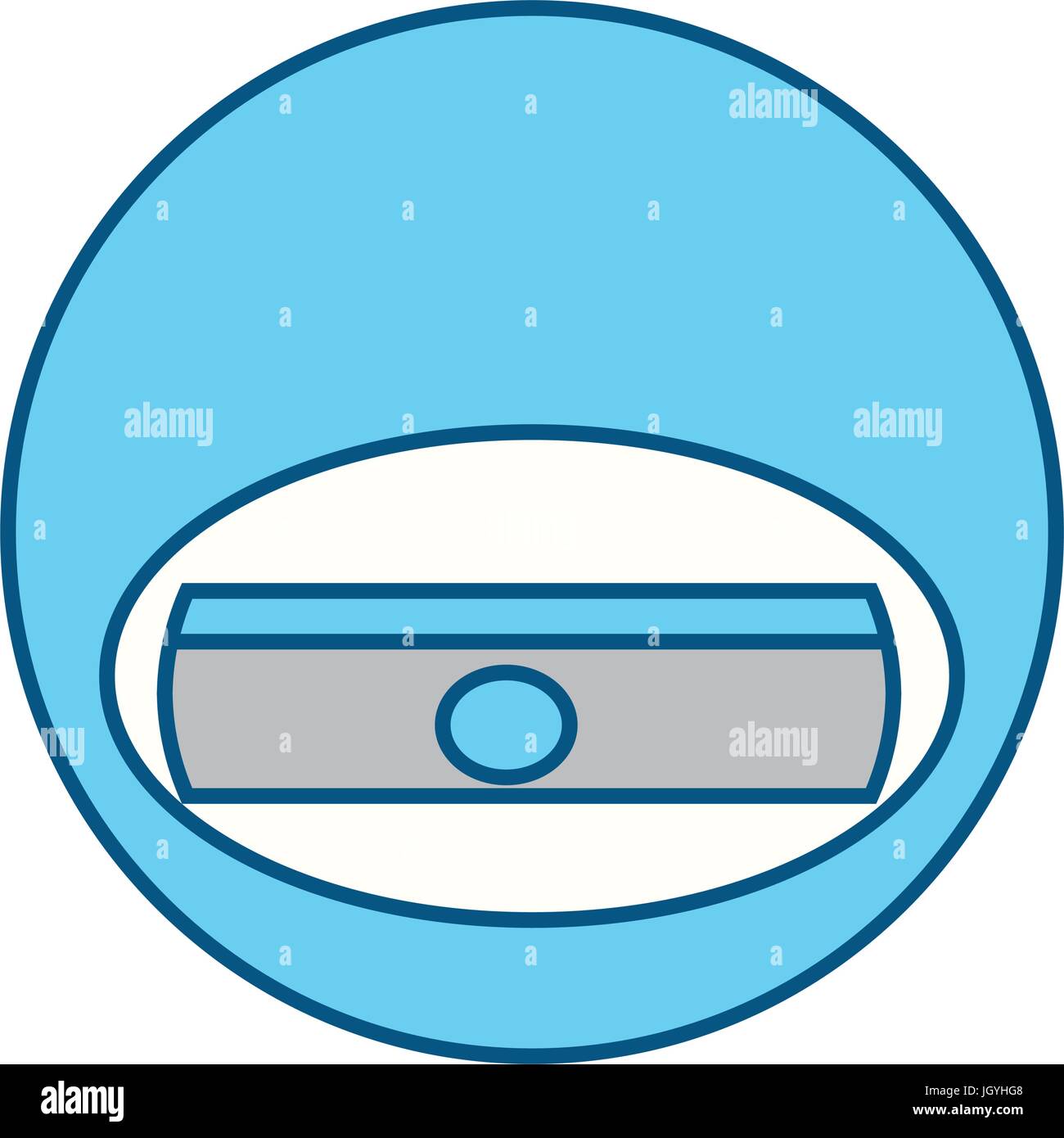 Cute sharpener cartoon icon vector illustration graphic design Stock ...