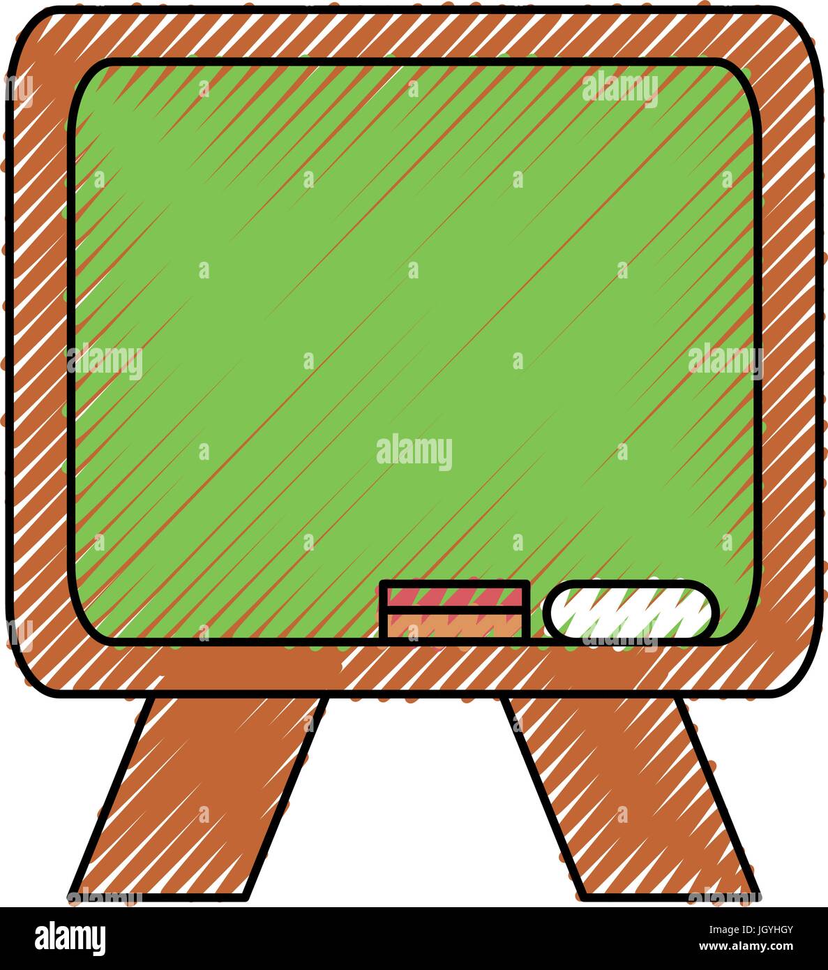 Cute blackboard cartoon icon vector illustration graphic design Stock ...