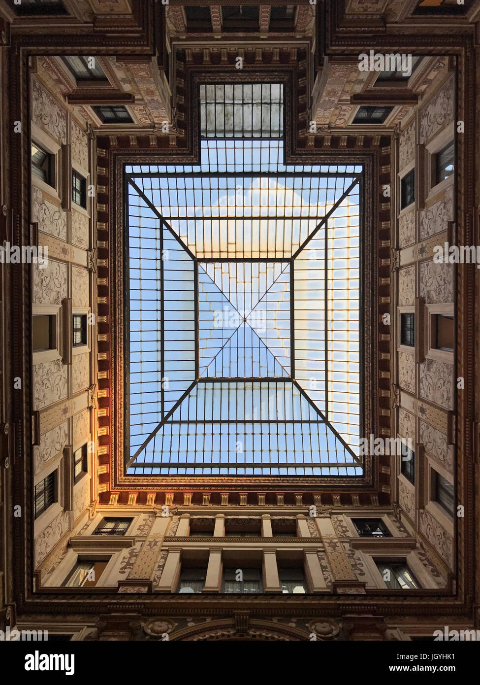 Galleria Sciarra in Rome, Italy Stock Photo - Alamy