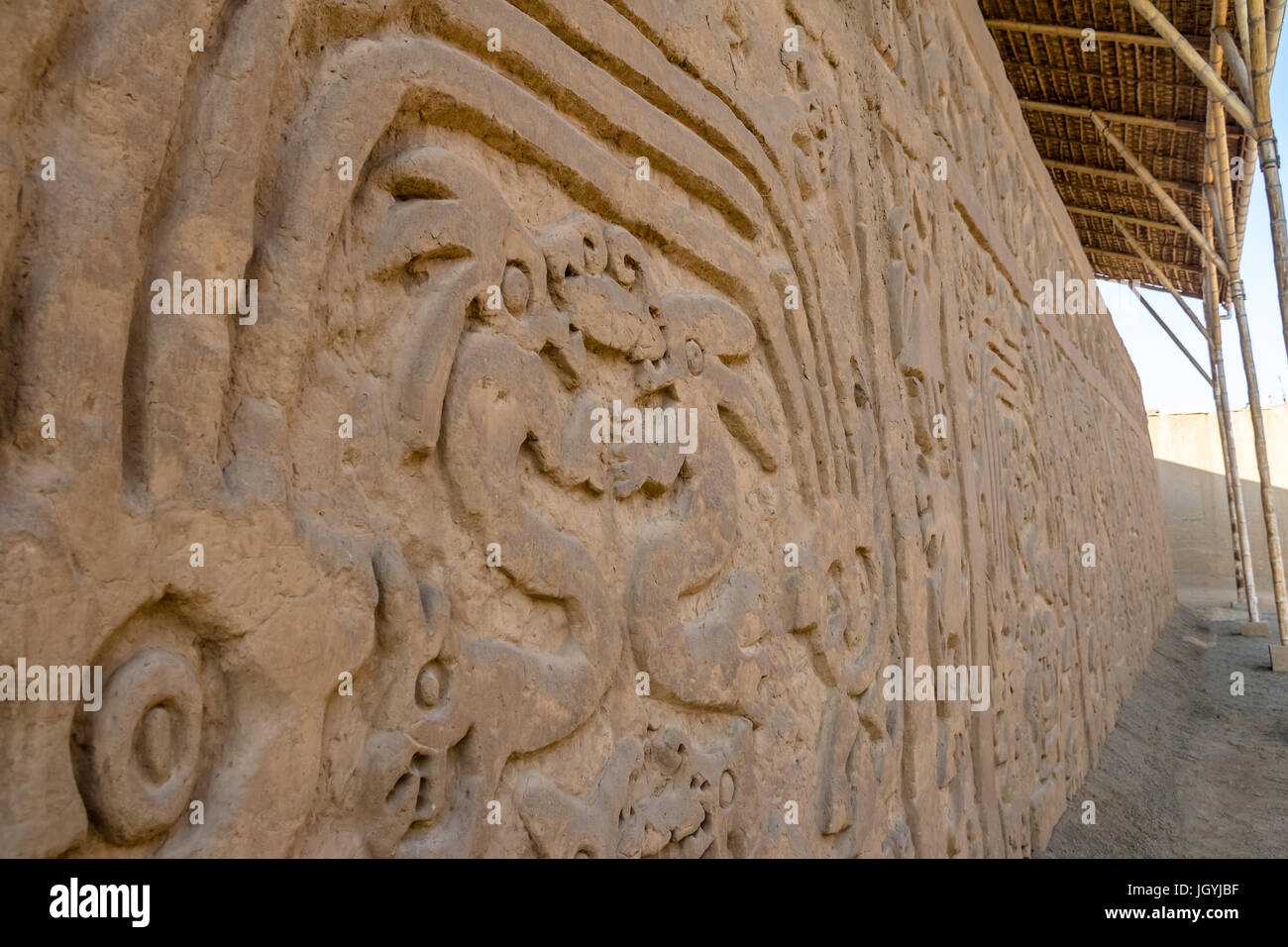 Huaca del Dragon or Huaca del Arco Iris (Dragon Temple or Rainbow ...