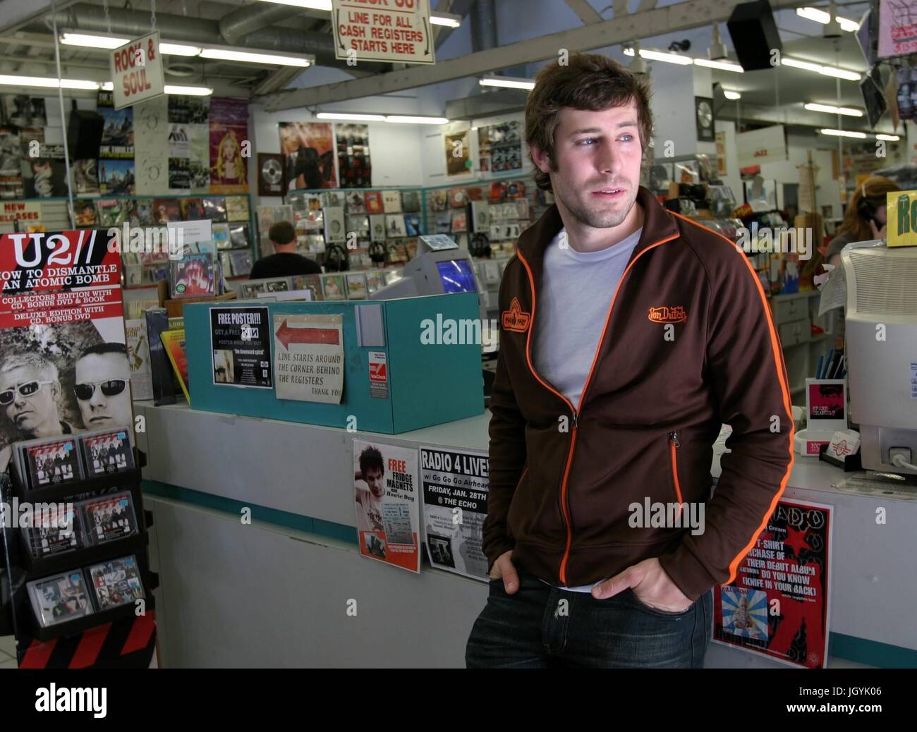 The Actor Josh Cooke who stars in the Television series Comitted ...